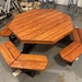 DIY Octagon Picnic Bench. Revamp Outdoor Gatherings: Comprehensive ...