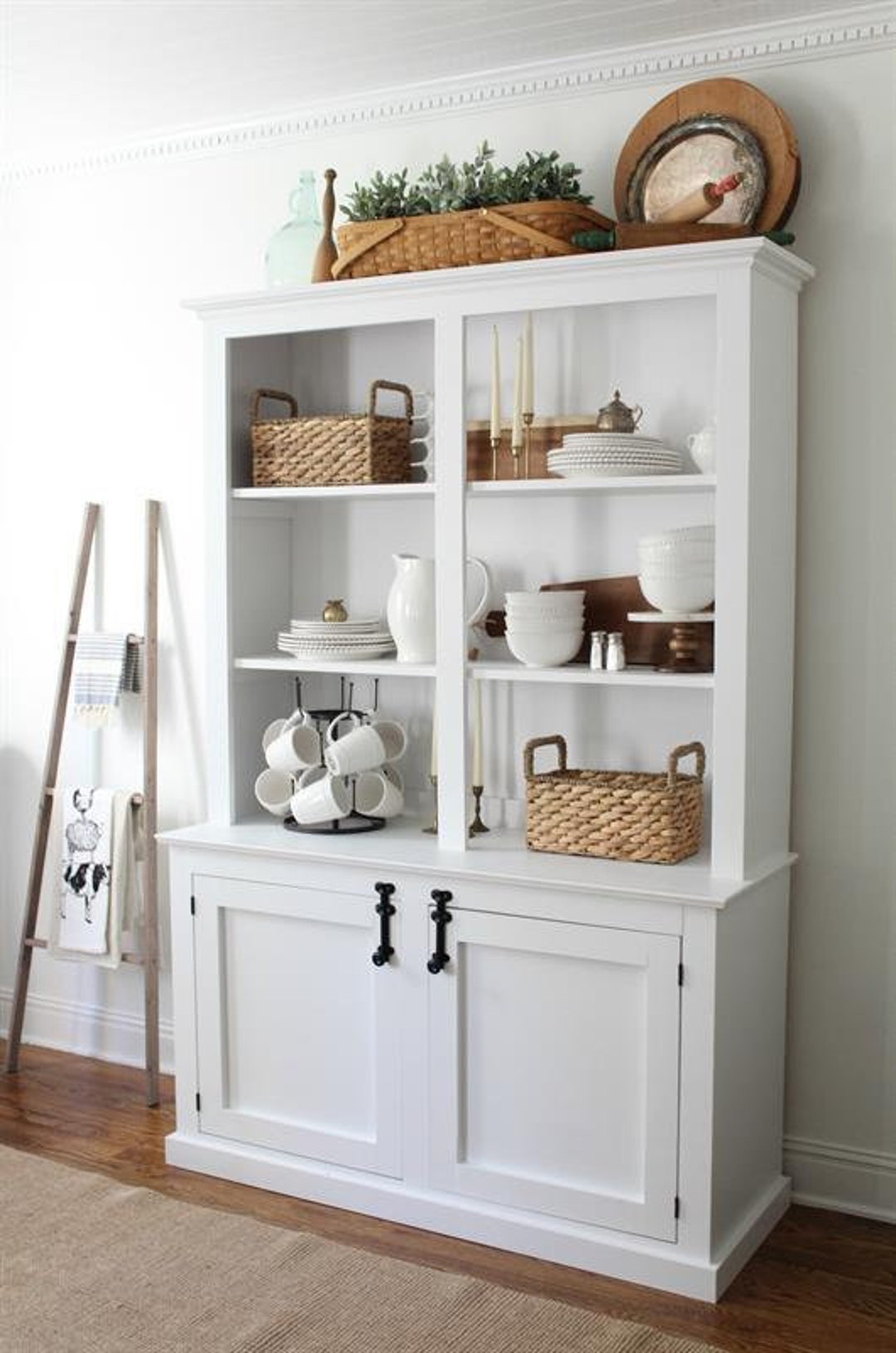 Display Cabinet Downloadable Plans! Elevate Your Kitchen. Showcase Your ...