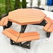 DIY Octagon Picnic Bench. Revamp Outdoor Gatherings: Comprehensive ...