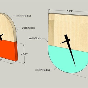 Modern Colourful Wall and Desk Clocks. Add Vibrance to Time ...