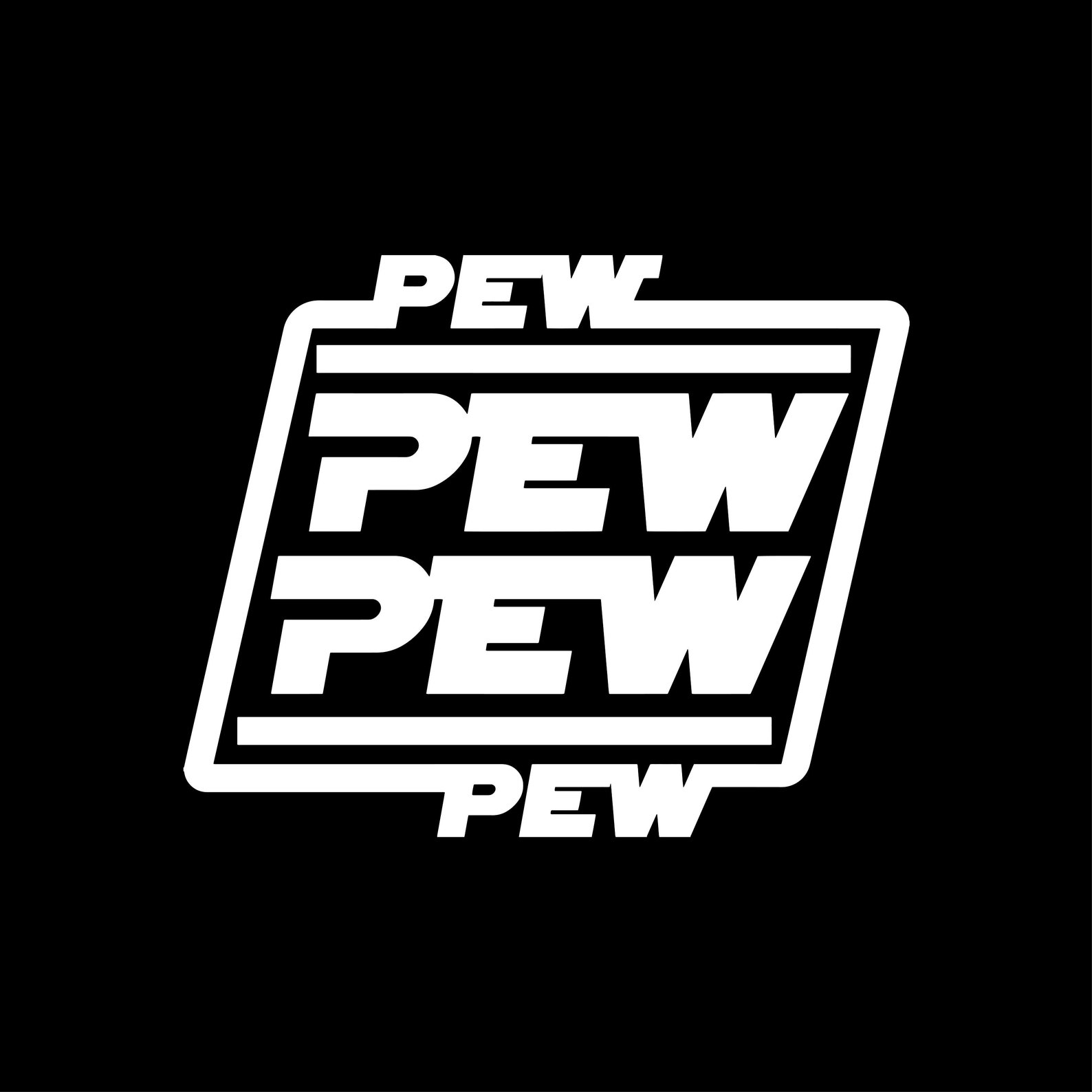 Pew Pew DecalPew Pew Sticker Star Wars DecalStar Wars | Etsy