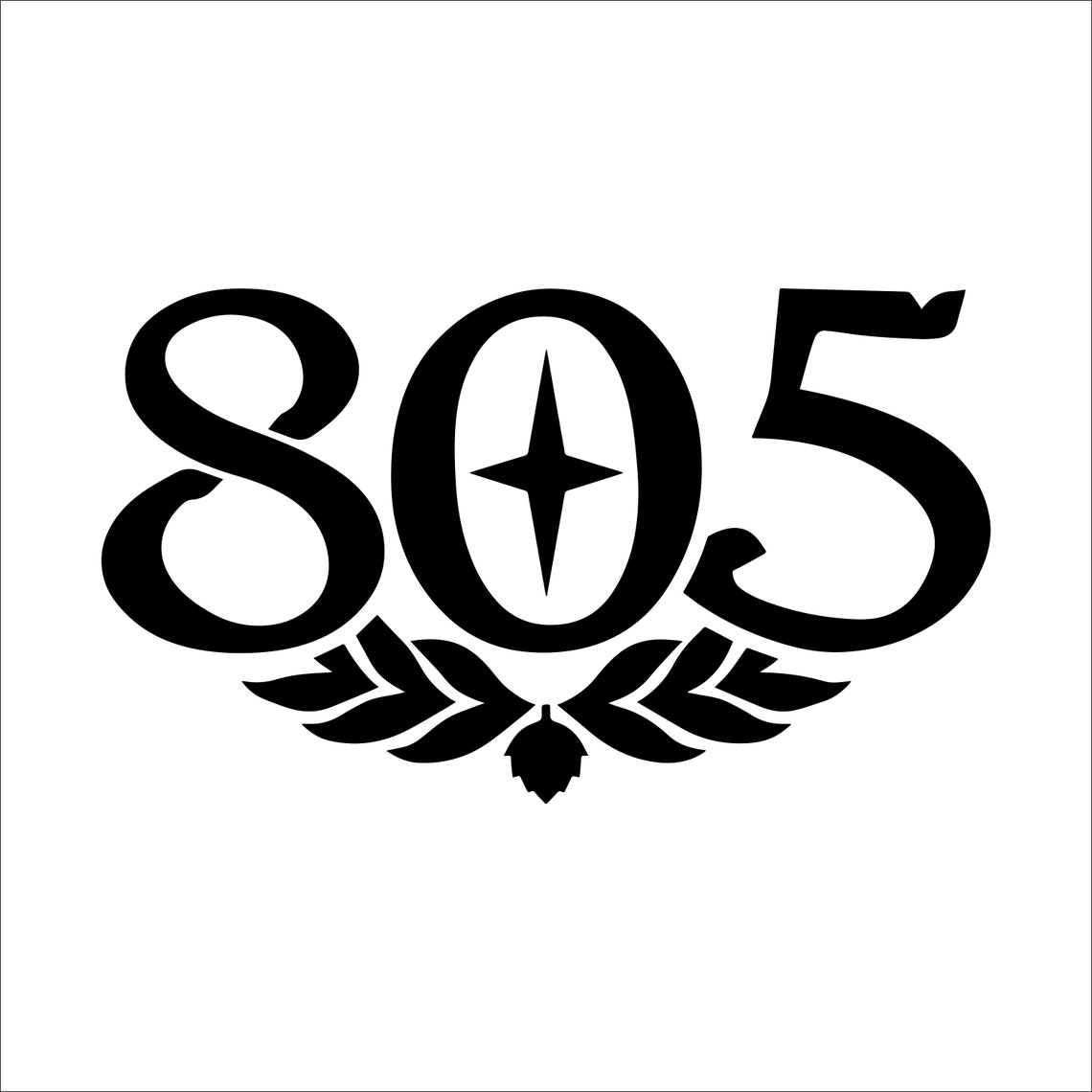 805 Beer Decal805 Sticker805 Beer Sticker805 DecalBeer | Etsy