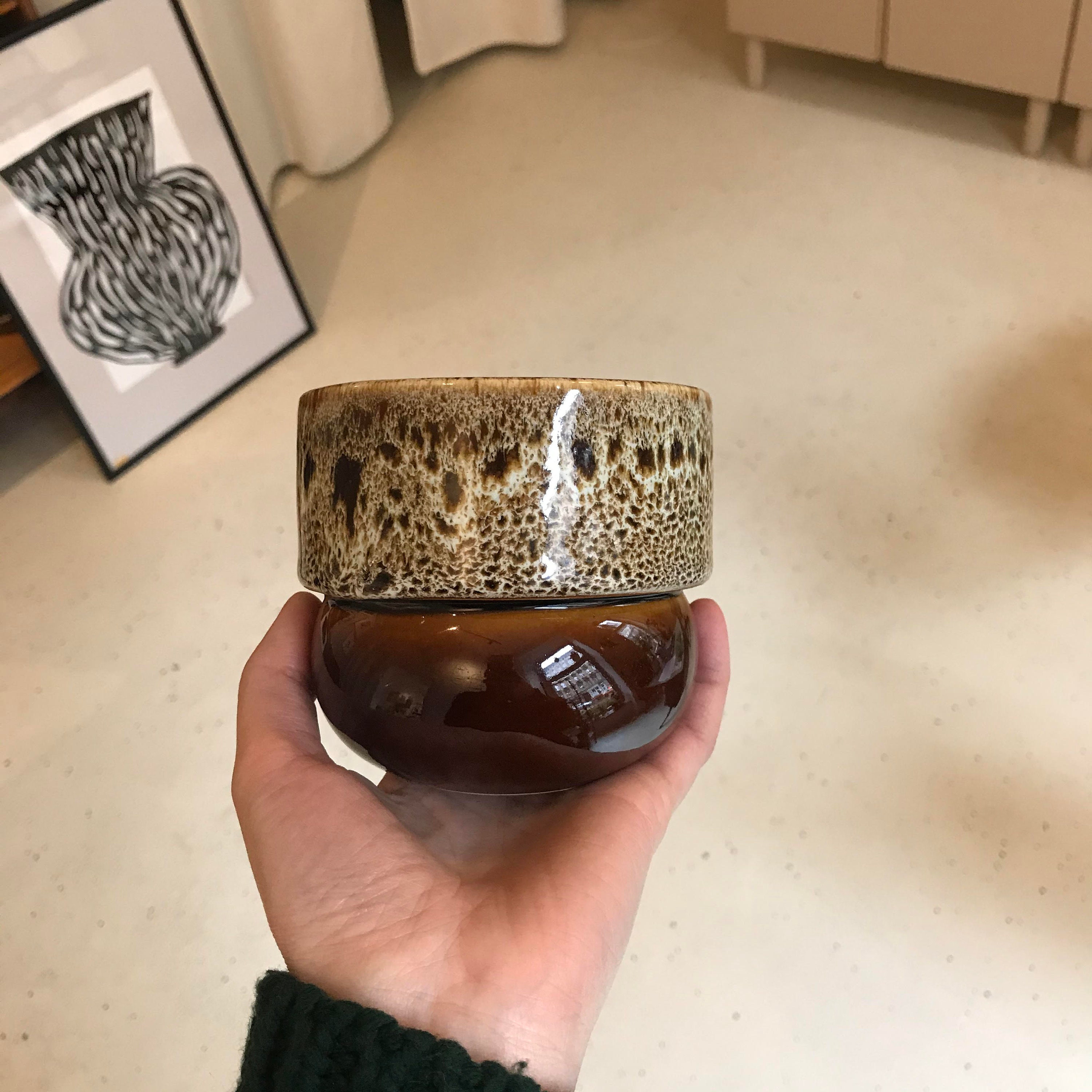 Green Planter Vintage Planter Birthday Gift for Crazy Plant - Etsy