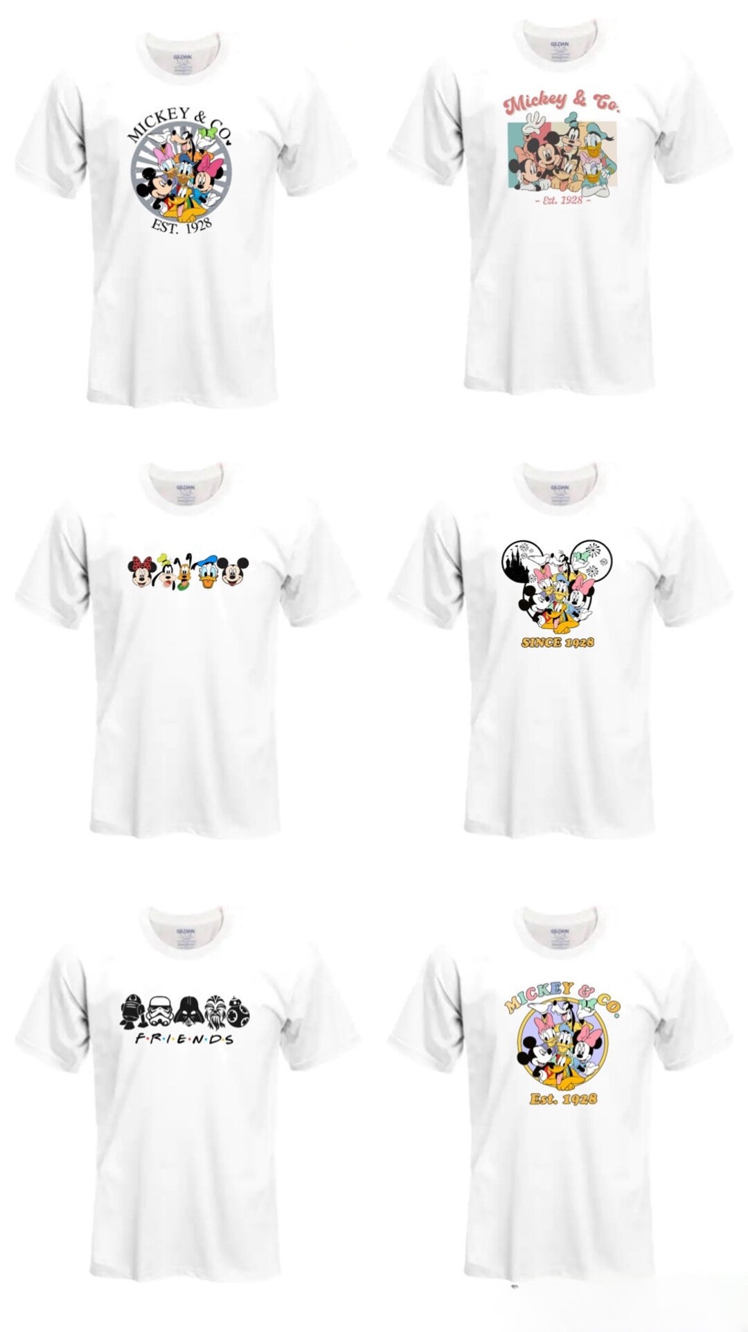 Disney Character Shirt - Etsy