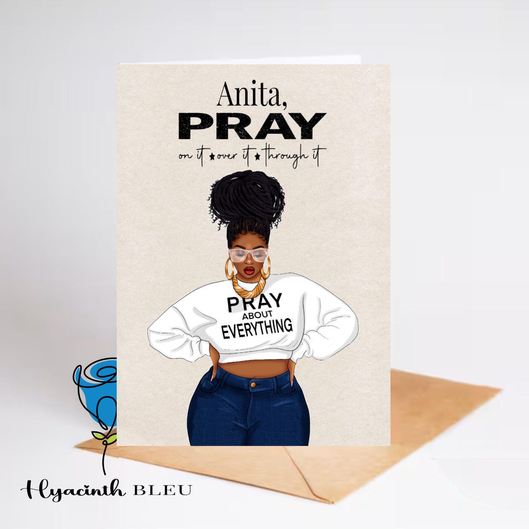 Personalized Prayer Card: Christian Encouragement, Bible Verse Card - Etsy