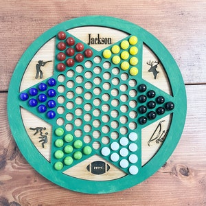 Chinese Checkers Board Game, Games for Kids, SVG Files, Layered SVG ...
