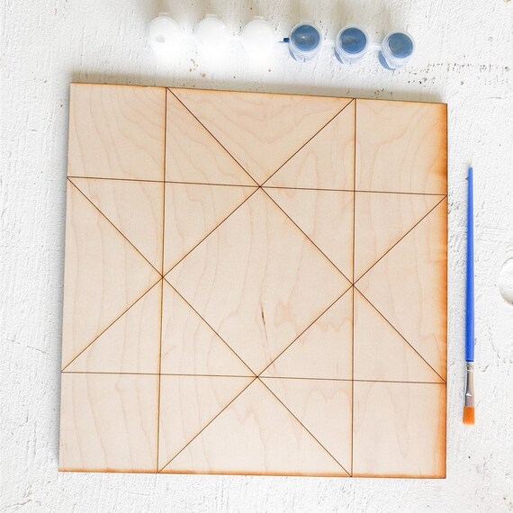 4 Point Star Barn Quilt SVG Cut File - Etsy