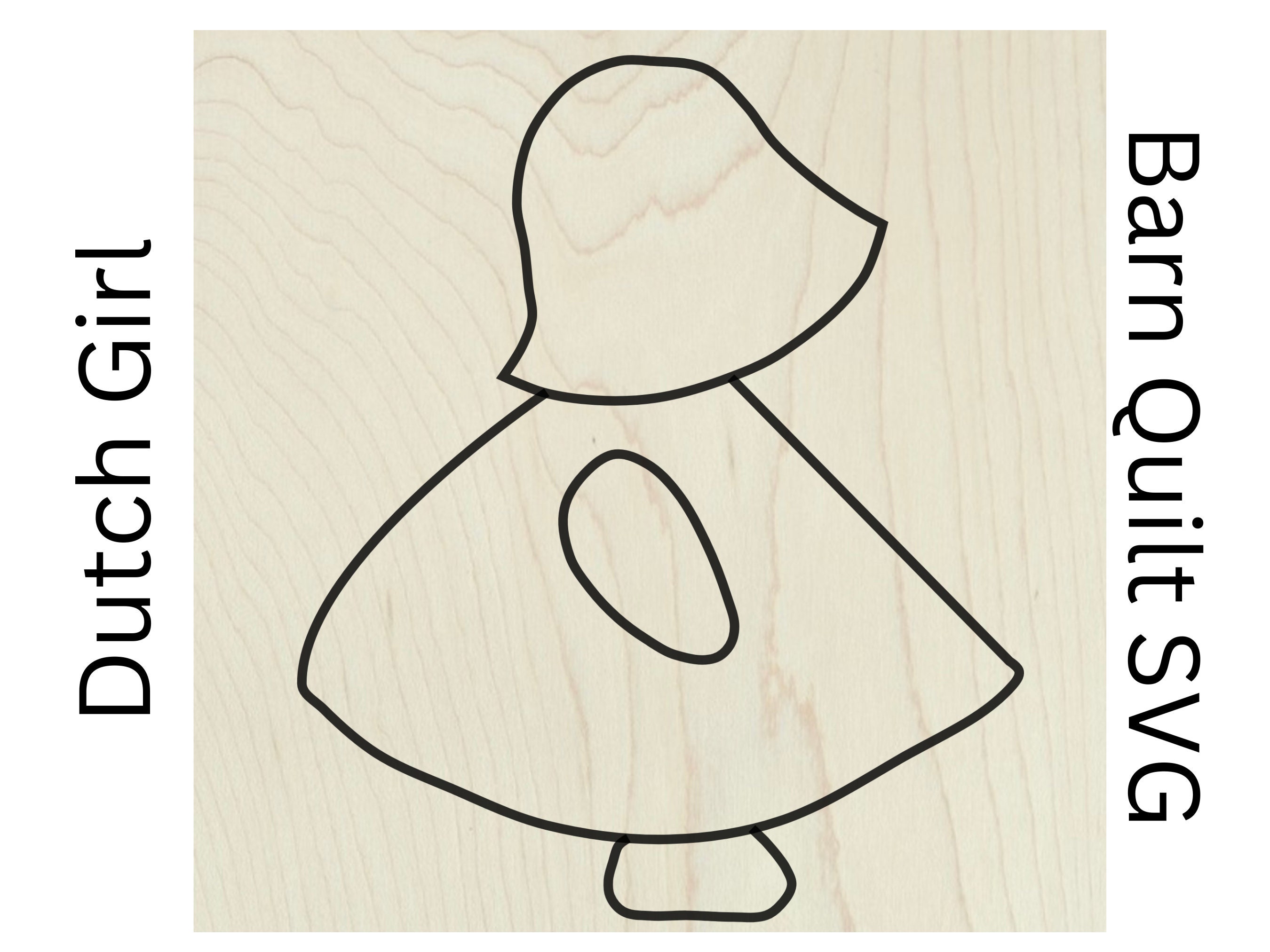 Sue Bonnet Quilt Block SVG Laser Cut Files Digital Download - Etsy