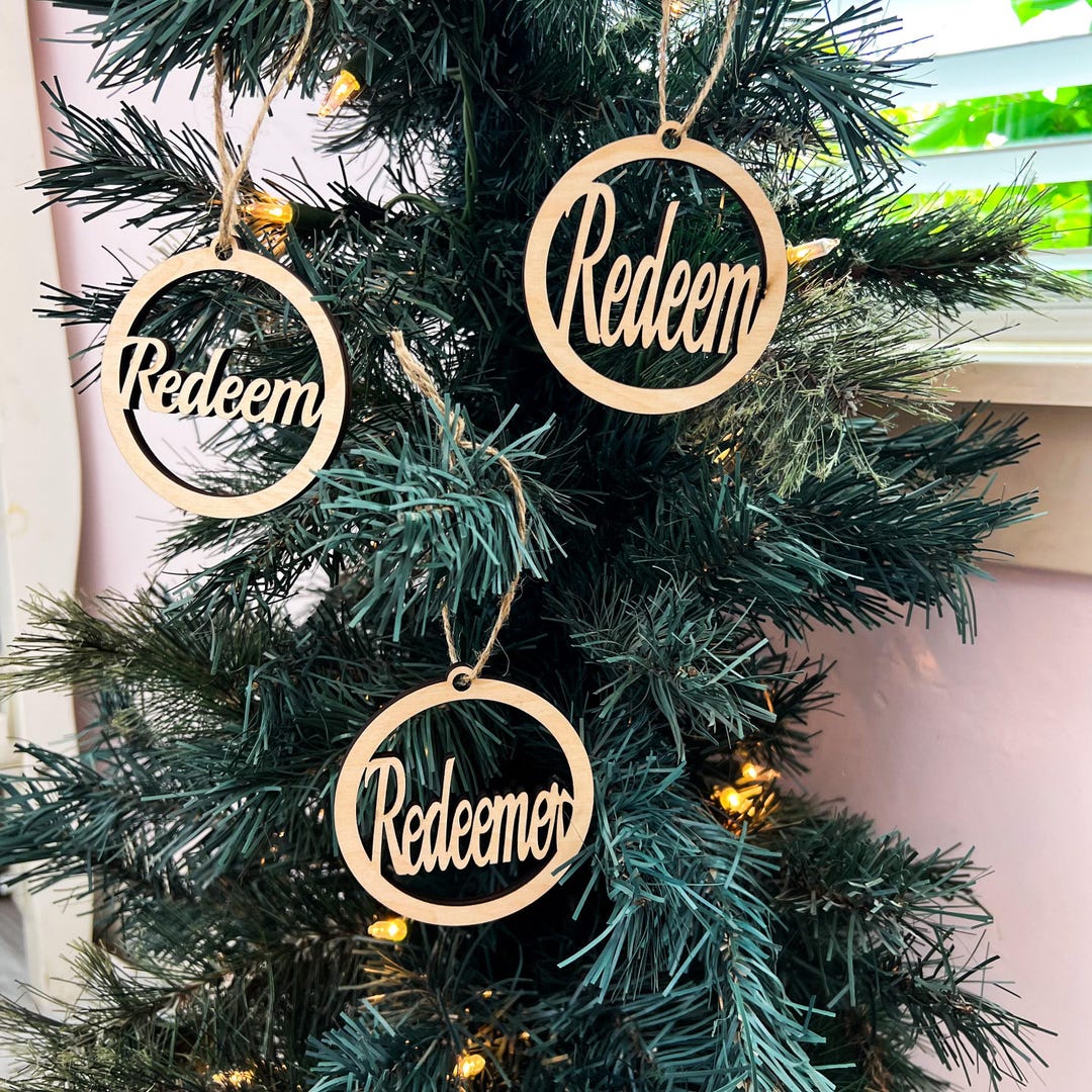Redeemer Ornament SVG Digital Download Lightburn and Glowforge Files ...
