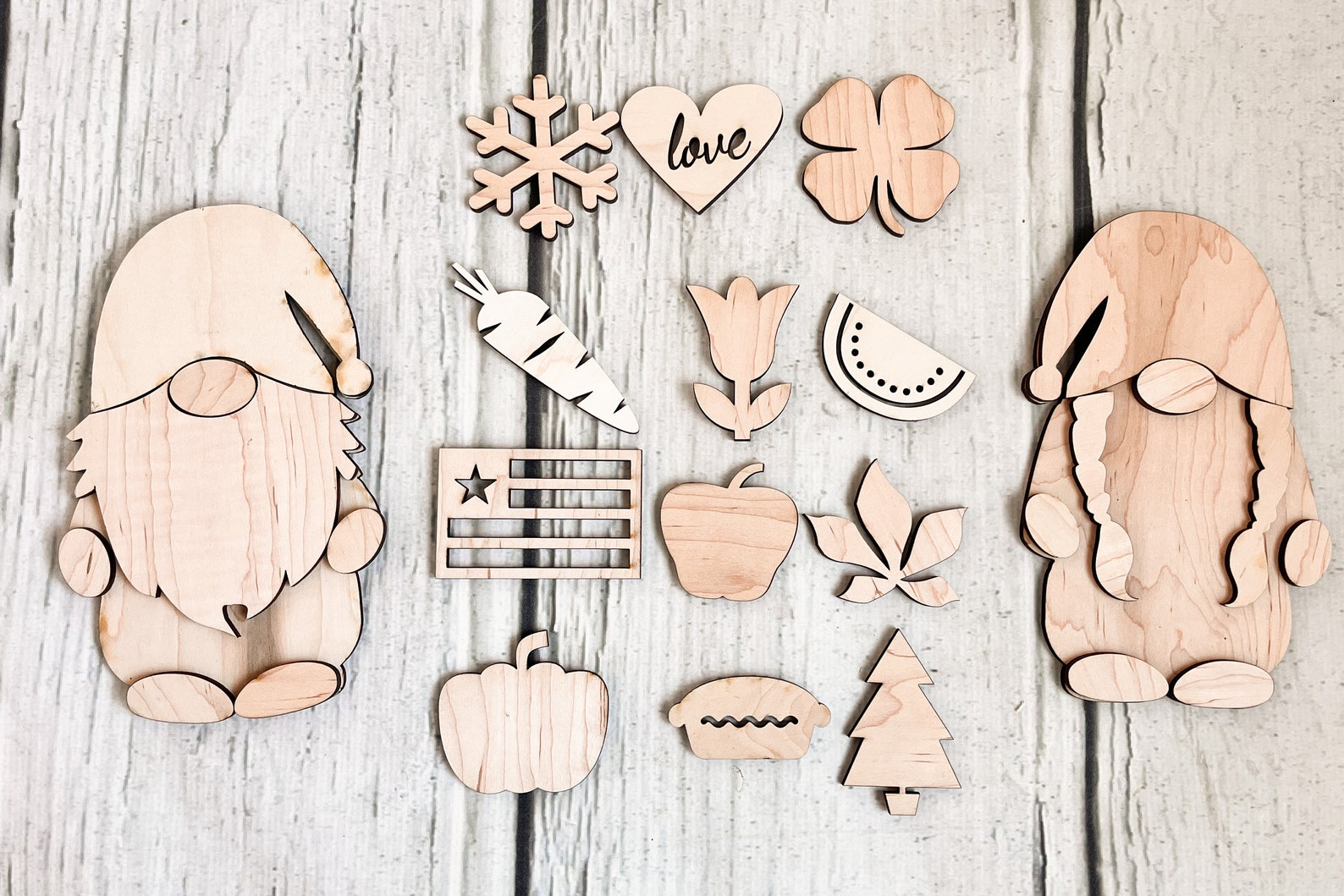 Gnome Patterns Interchangeable Sign SVG - Etsy