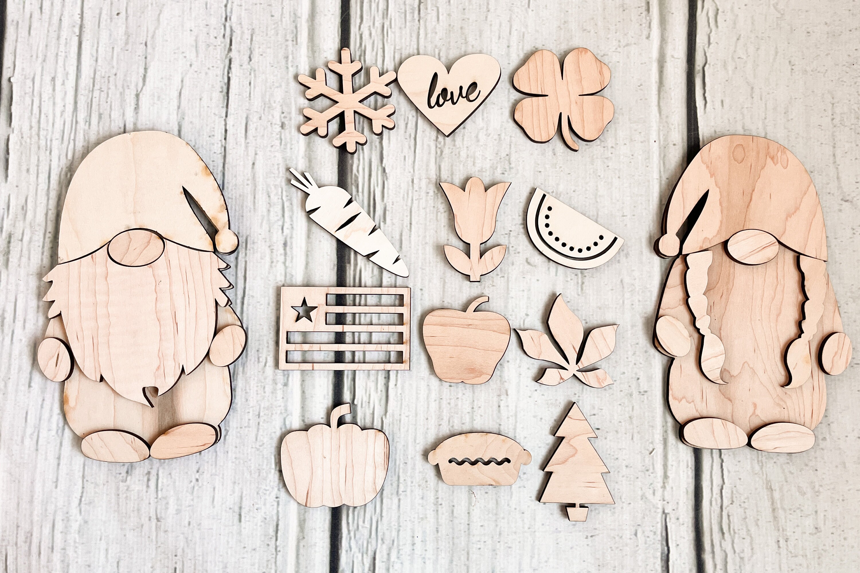 Gnome Patterns Interchangeable Sign SVG - Etsy