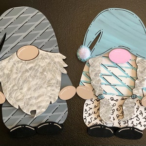 Gnome Patterns Interchangeable Sign SVG - Etsy