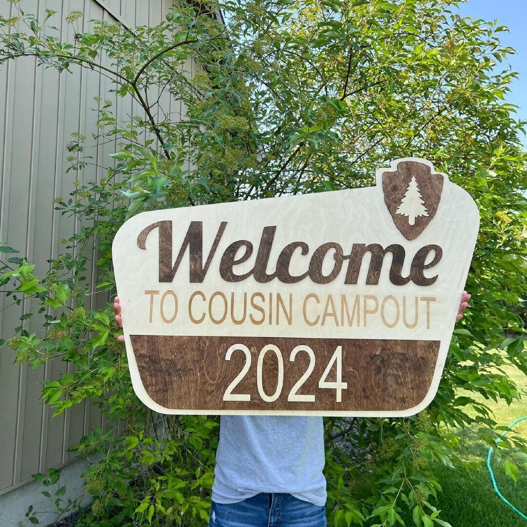 National Park Sign SVG & Gift Tag | Laser Cut File for Glowforge and ...