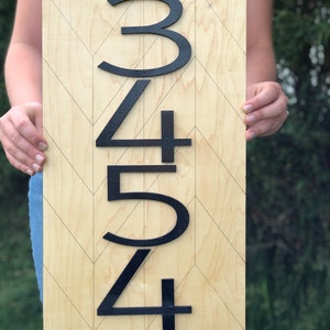 House Address Sign SVG, Custom House Numbers SVG Laser Cut Files - Etsy