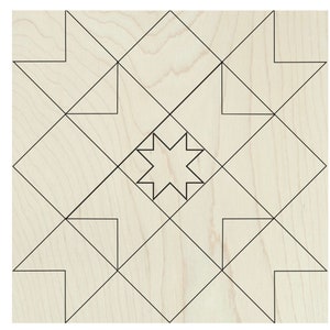 Patchwork Star Barn Quilt SVG, Laser Cut File Digital Download - Etsy