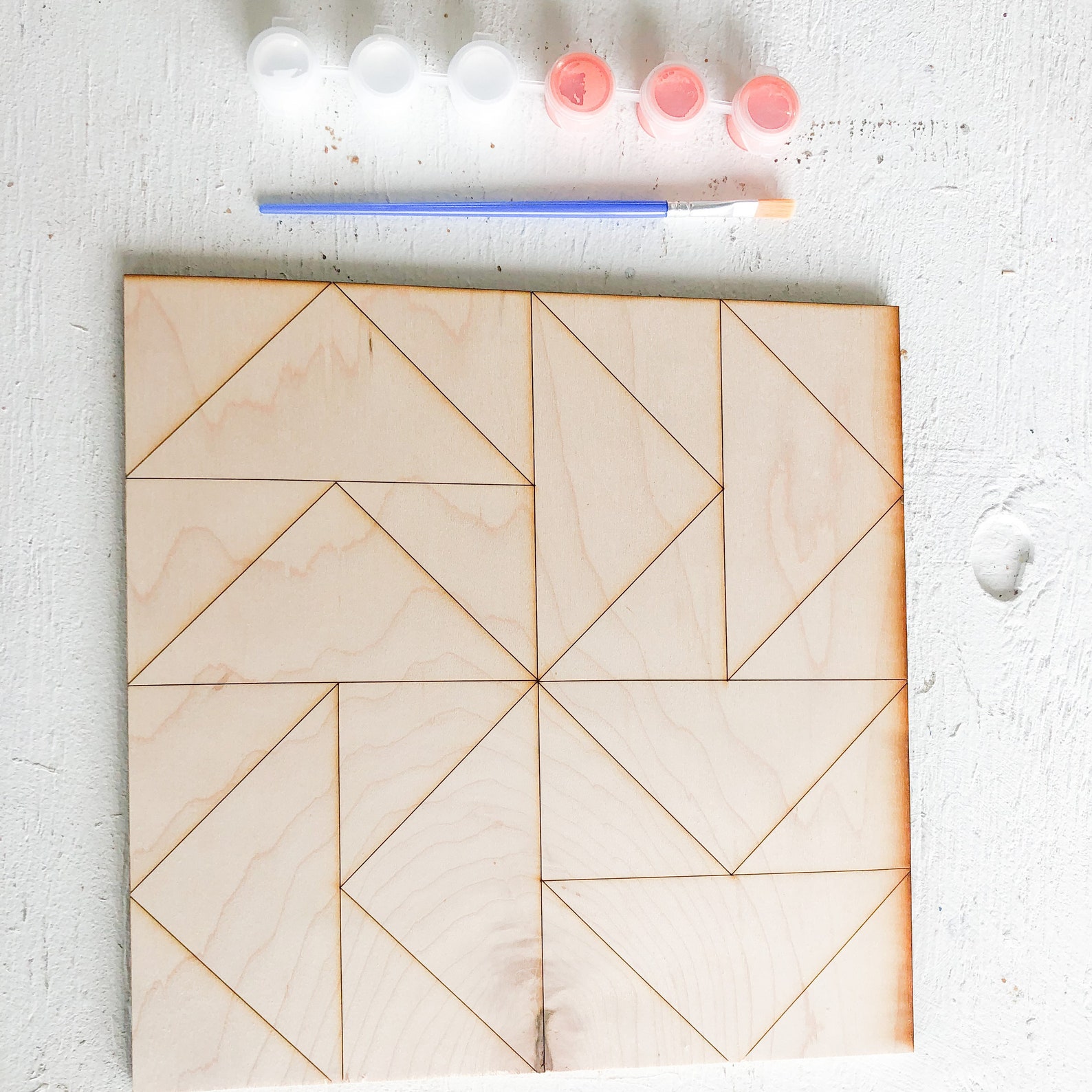 Flying Geese Barn Quilt SVG Cut File - Etsy