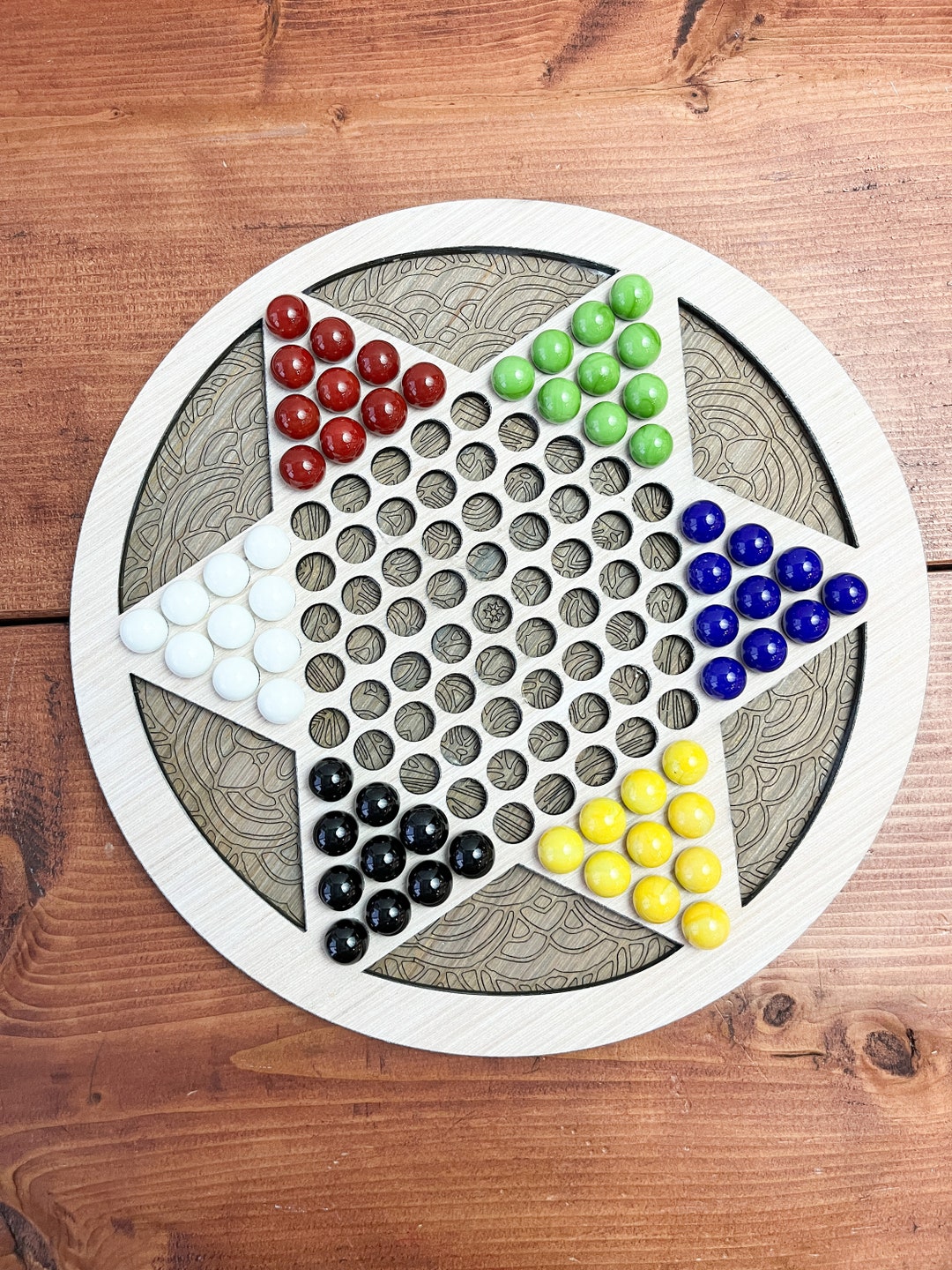 Chinese Checkers Board Game, Games for Kids, SVG Files, Layered SVG ...