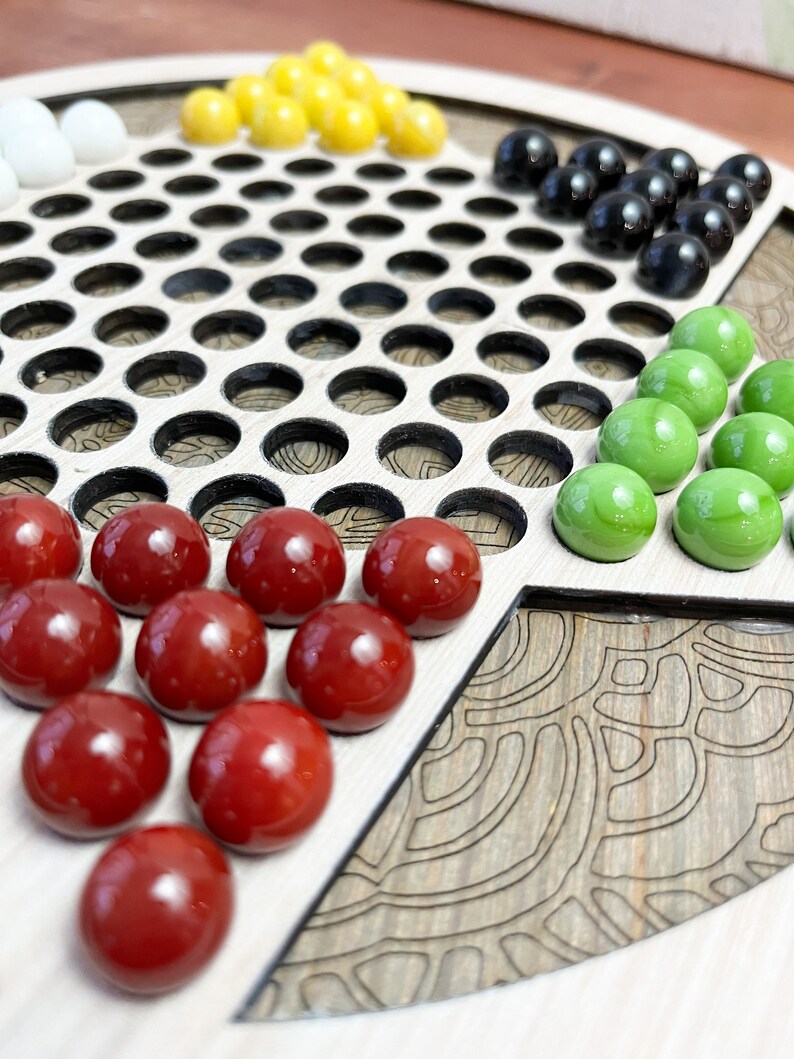 Chinese Checkers Board Game Games for Kids SVG Files | Etsy