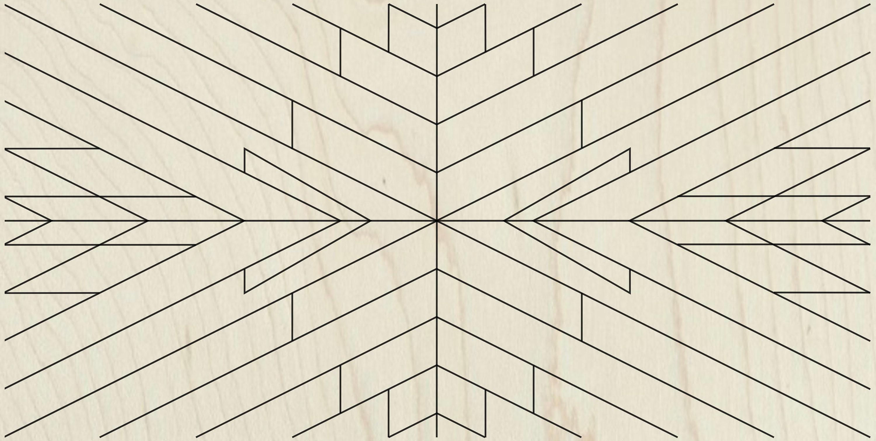 Aztec Quilt Block SVG Mosaic Sign Laser Cut Plans, Barn Quilt Stencil ...