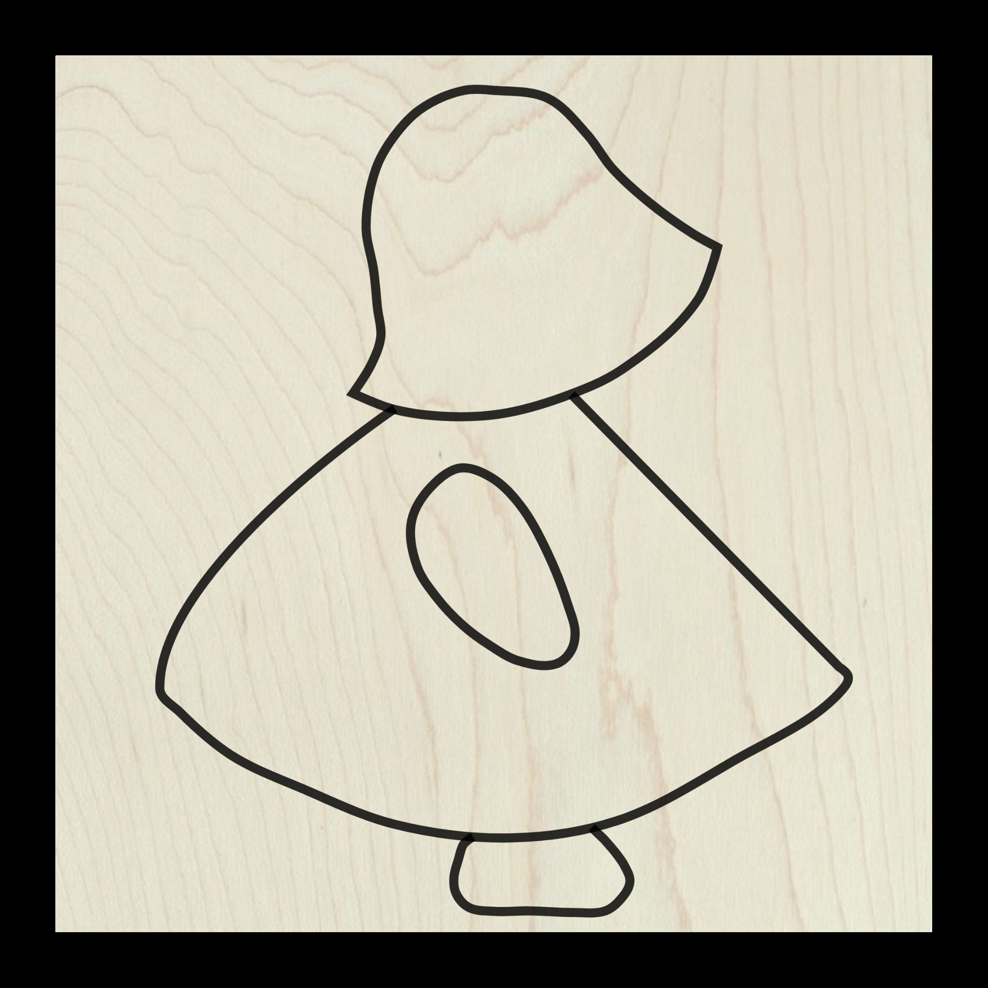 Sue Bonnet Quilt Block SVG Laser Cut Files Digital Download - Etsy