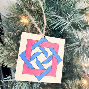 Slipknot Barn Quilt SVG Laser Cut File, Barn Quilt Pattern, Barn Quilt ...