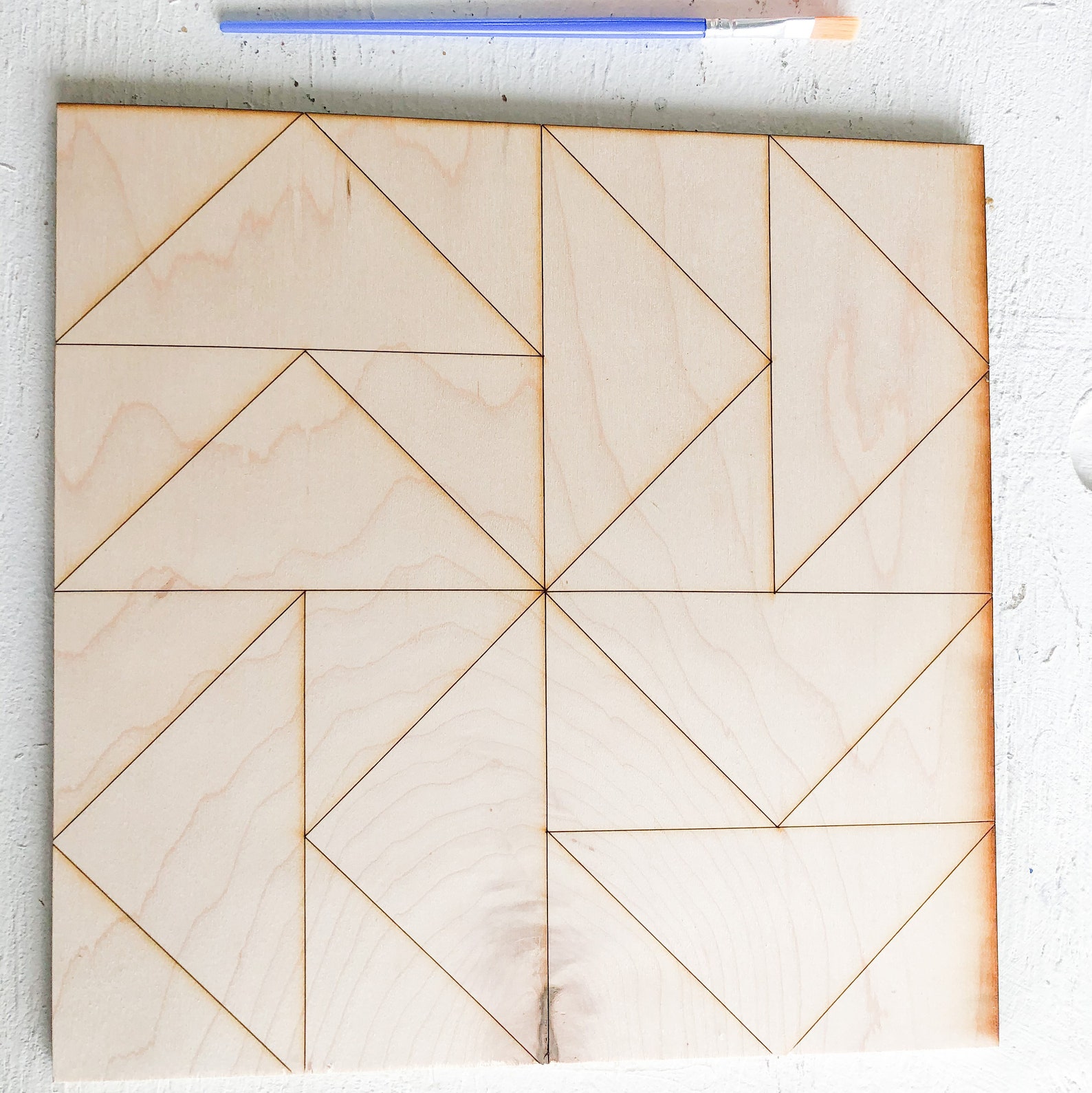 Flying Geese Barn Quilt SVG Cut File - Etsy