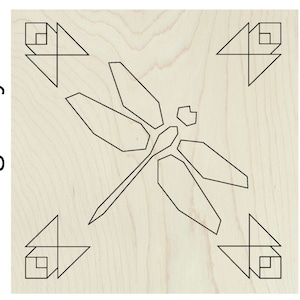 Dragonfly Barn Quilt SVG Cut File, Farmhouse Patchwork Wooden Quilt ...