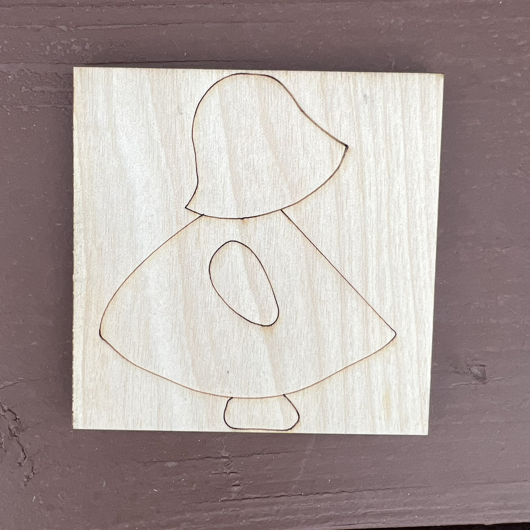 Sue Bonnet Quilt Block SVG Laser Cut Files Digital Download - Etsy