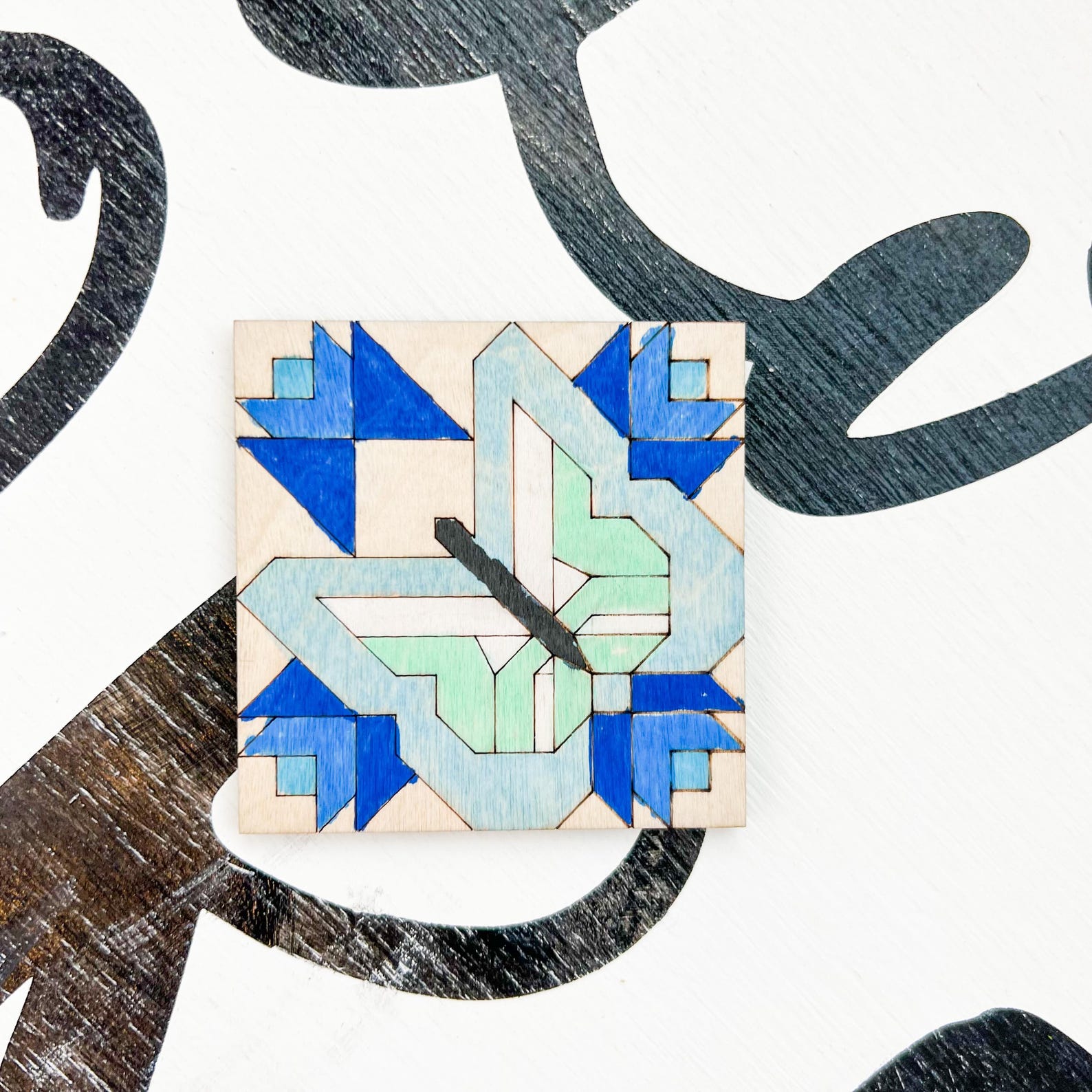 Butterfly Barn Quilt SVG Cut File, Farmhouse Patchwork Wooden Quilt ...
