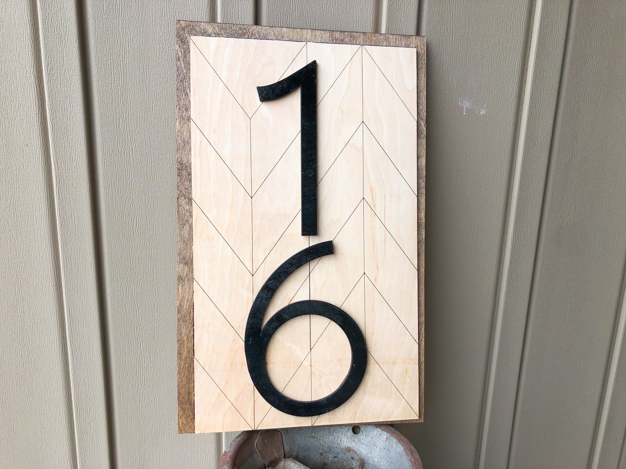 House Address Sign SVG Custom House Numbers SVG Laser Cut - Etsy Australia