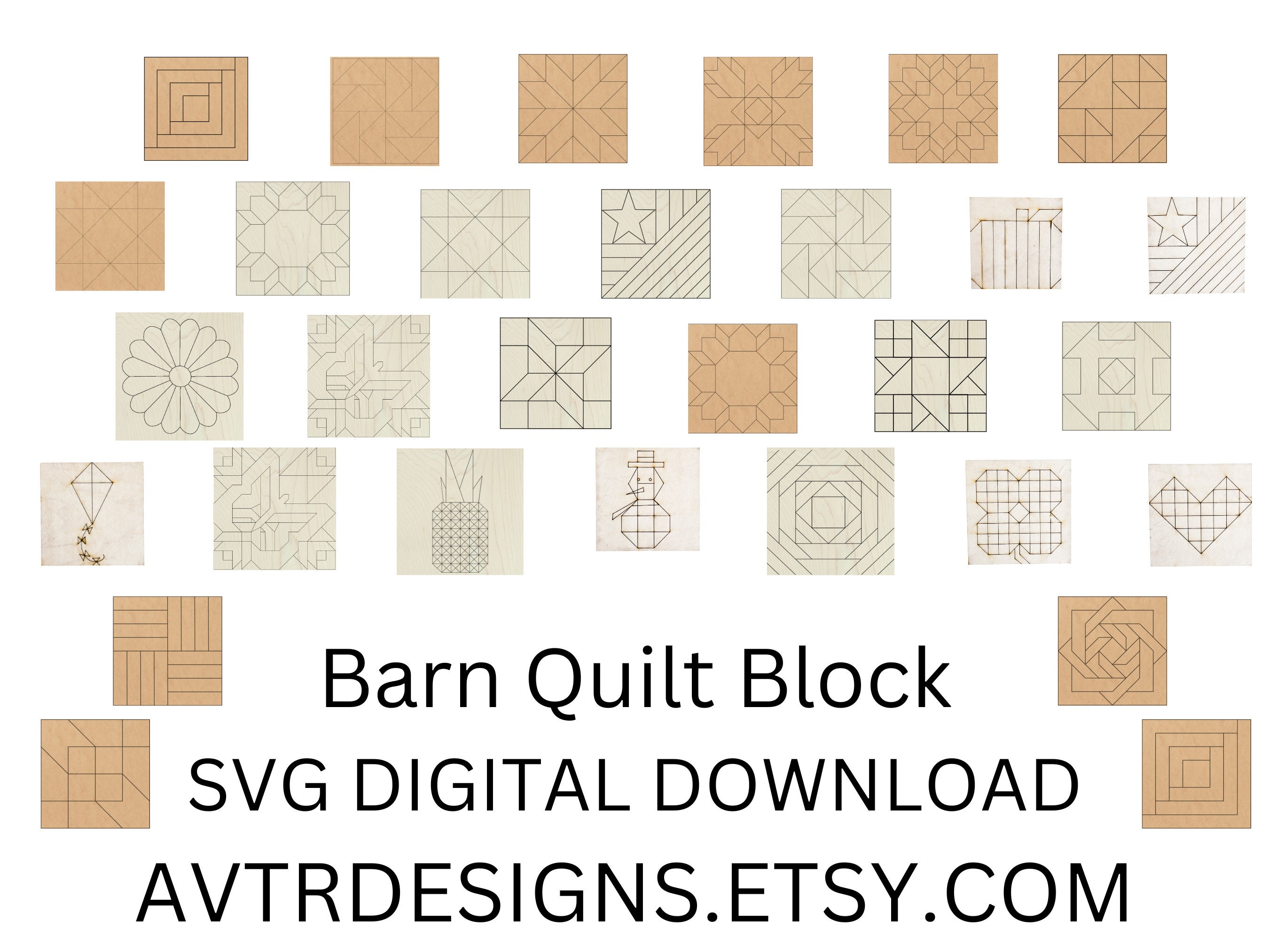 American Flag Barn Quilt SVG Cut File Triangle Classic - Etsy