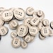 Wooden Buttons SVG, Handmade With Love Laser Cut Files, Knitting Button ...
