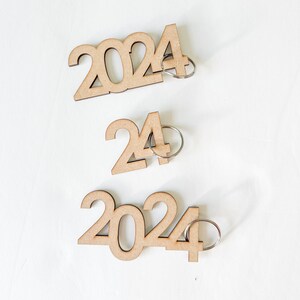 2024 Laser Cut Files, 3 Styles of Year's, Graduation SVG and Wedding ...