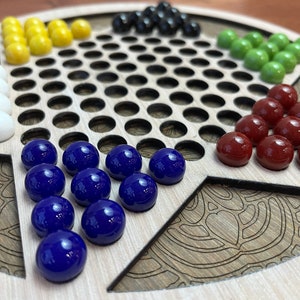 Chinese Checkers Board Game, Games for Kids, SVG Files, Layered SVG ...