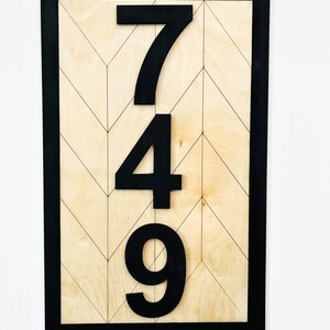 House Address Sign SVG, Custom House Numbers SVG Laser Cut Files - Etsy