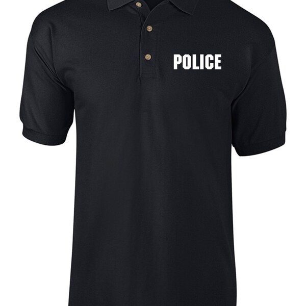 Police Polo Shirt - Etsy