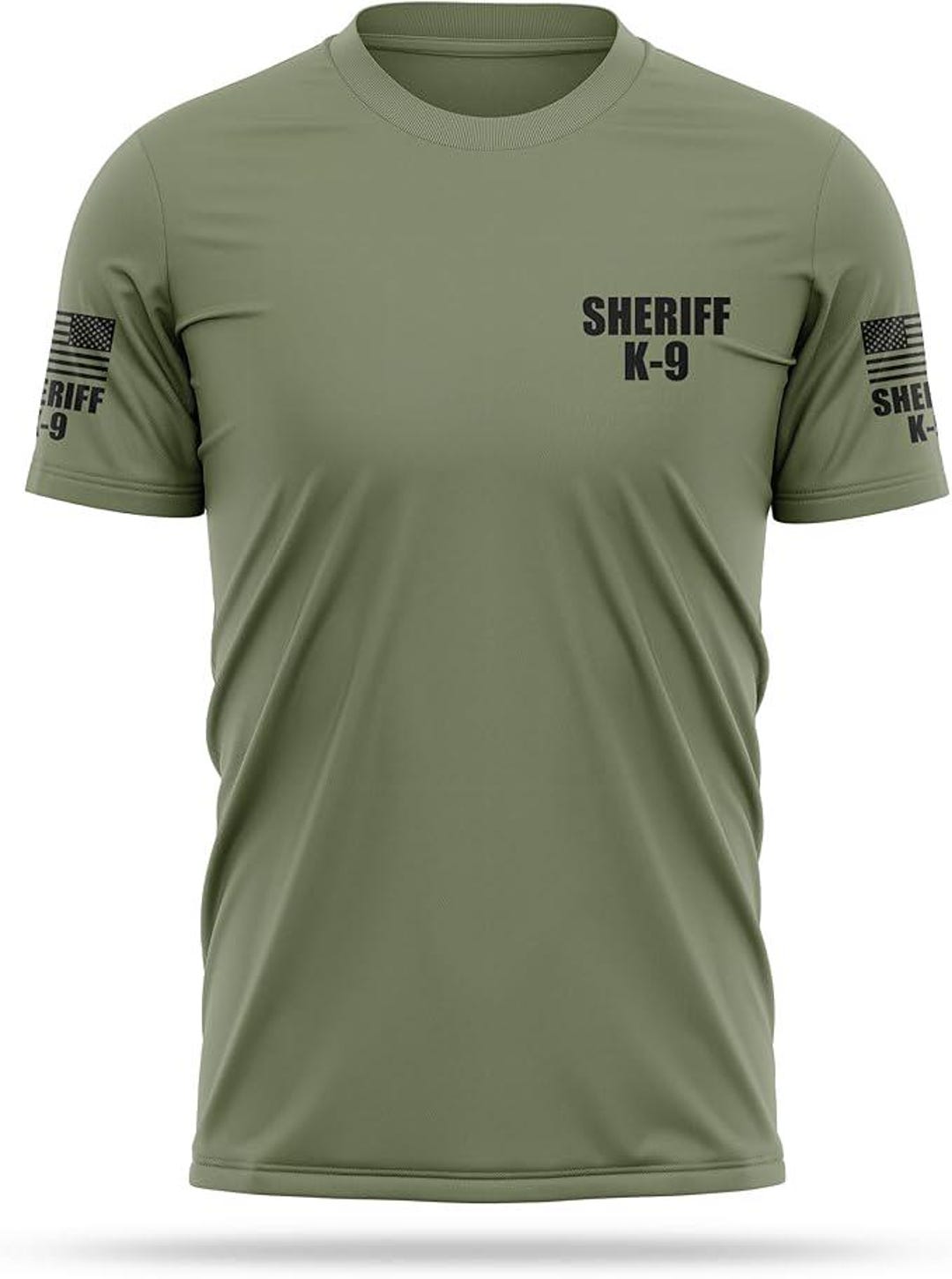 Sheriff K-9 Utility Shirts for Men | USA Patriotic Lightweight Tee ...