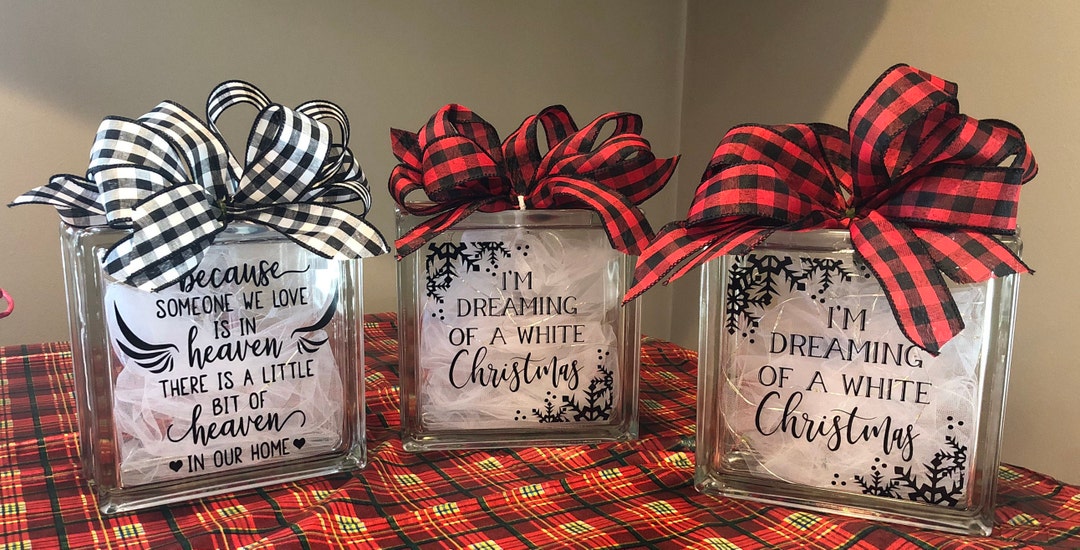 Custom Glass Block, Design Your Own, Home Decor, Personalized Gifts - Etsy