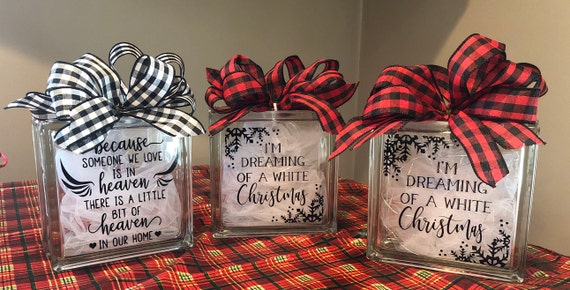 Custom Glass Block Design Your Own Home Decor Personalized - Etsy