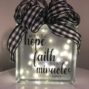 Custom Glass Block, Design Your Own, Home Decor, Personalized Gifts - Etsy