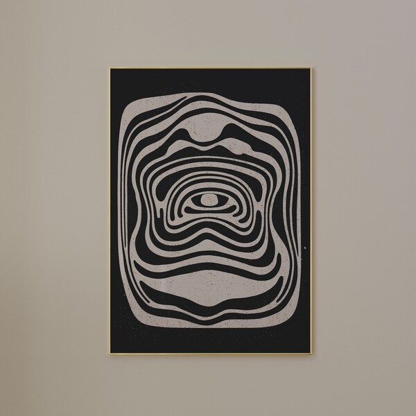 Fluid Line Art - Etsy