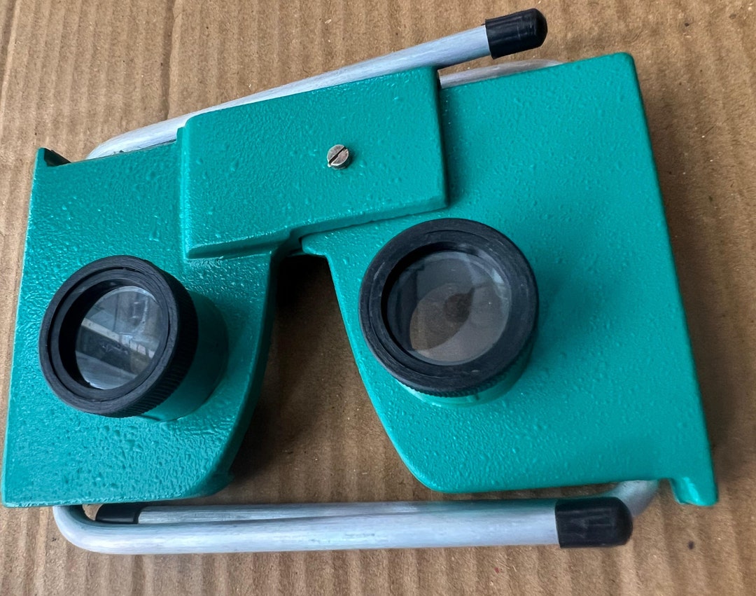 Vintage Inspired Maps and Aerial Photos Pocket Mirror Stereoscope ...