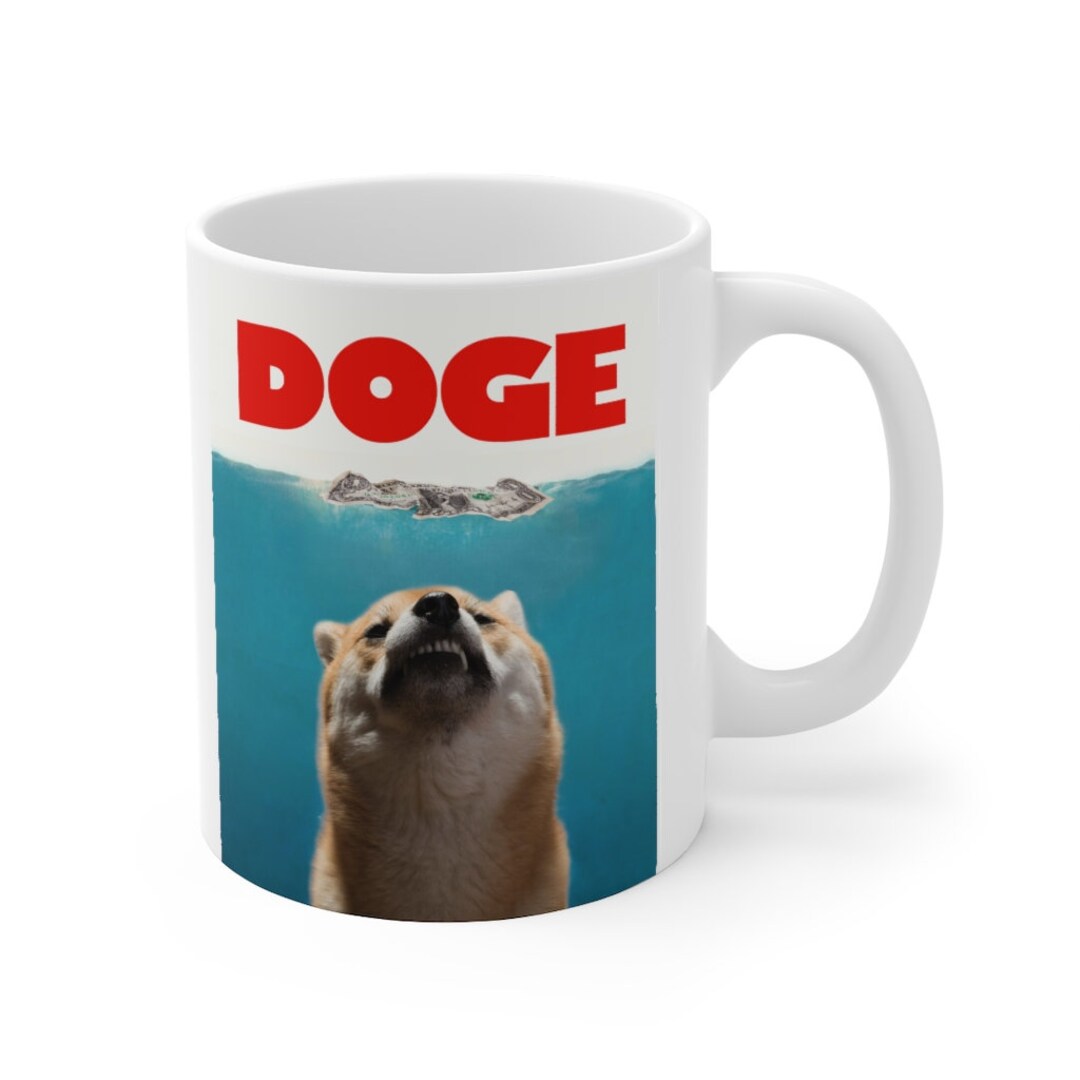 Doge Jaws Meme Ceramic Mug 11oz - Etsy
