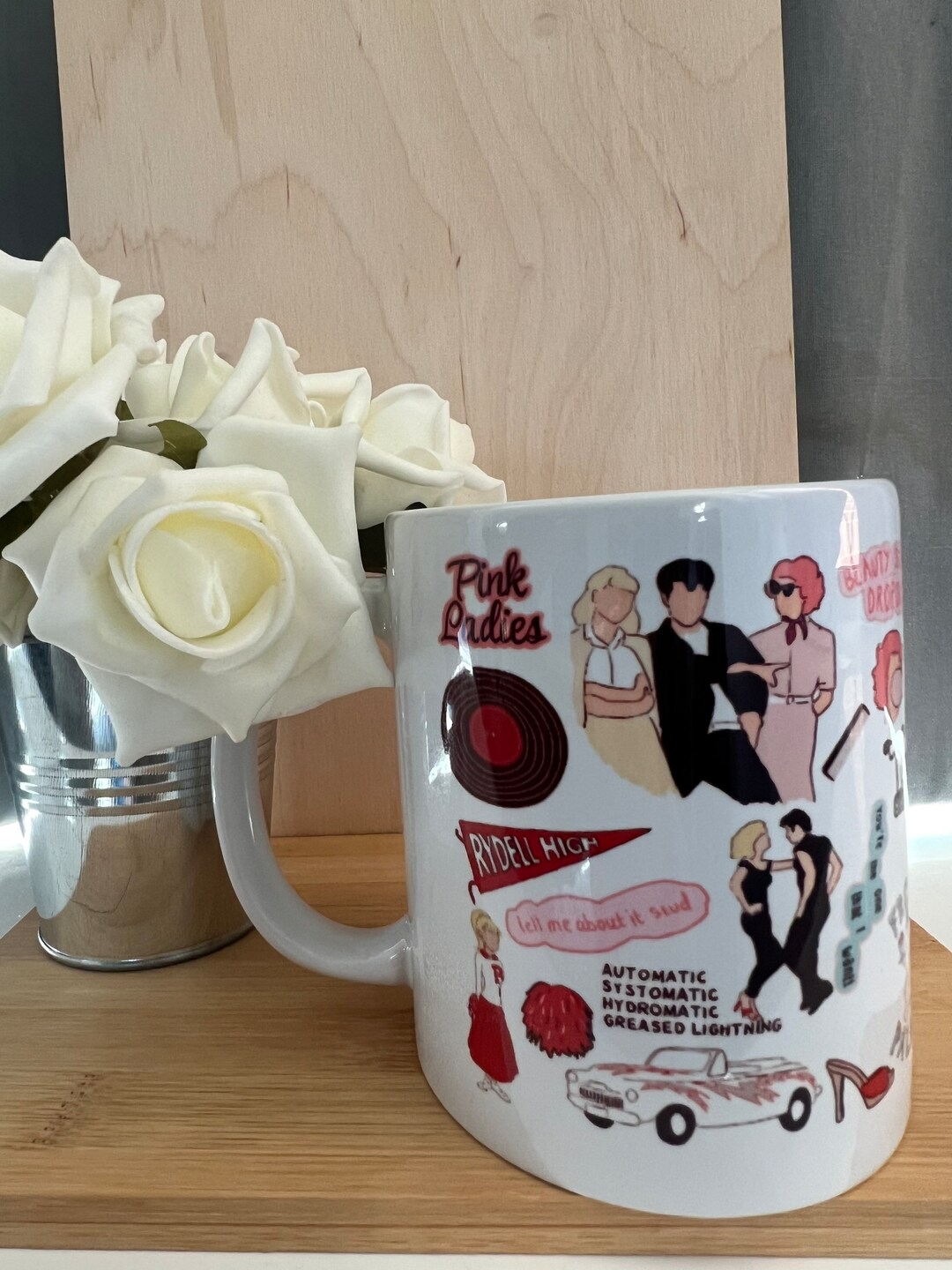 Grease Original Fan Art Mug - Etsy UK