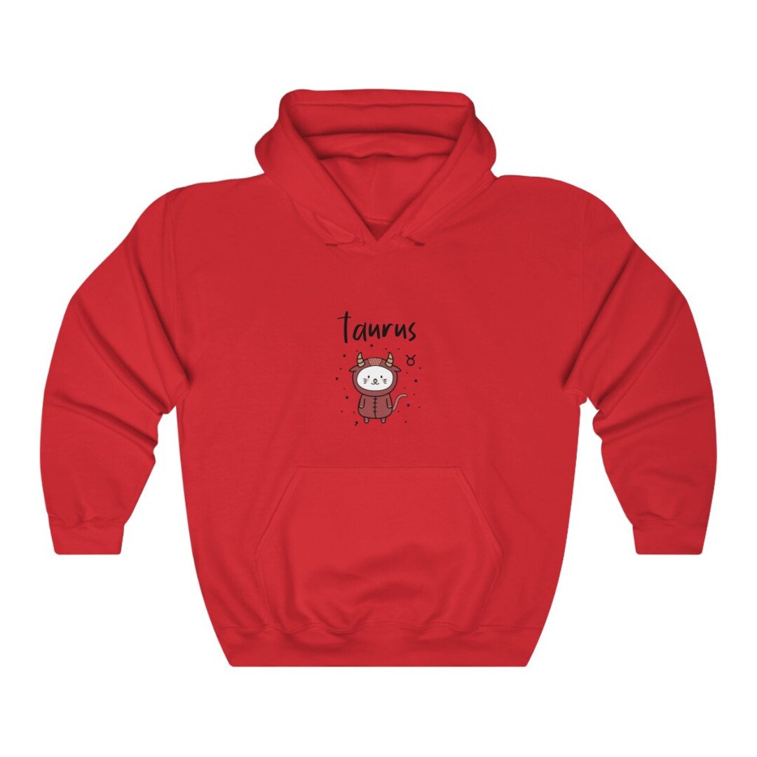 Taurus Hoodie, Taurus Sweatshirt, Taurus Shirt, Taurus Clothes, Zodiac ...