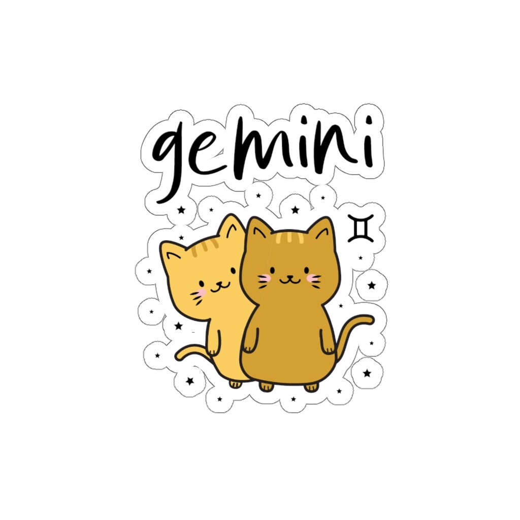 Gemini Sticker, Zodiac Sign Gemini, Gemini Gifts, Gemini Gifts for ...