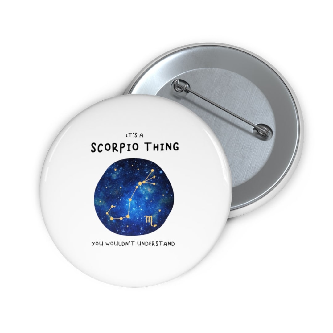 Scorpio Pin, Scorpio Gift Idea, Scorpio Gifts, Zodiac Sign Scorpio ...