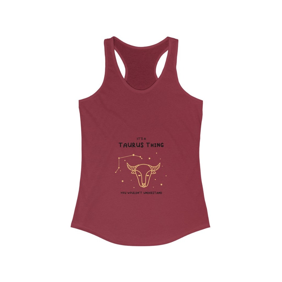 Taurus Tank, Taurus Shirt, Taurus Clothes, Zodiac Sign Taurus, Taurus ...