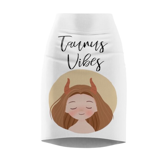 Taurus Skirt Taurus Clothes Zodiac Sign Taurus Taurus - Etsy