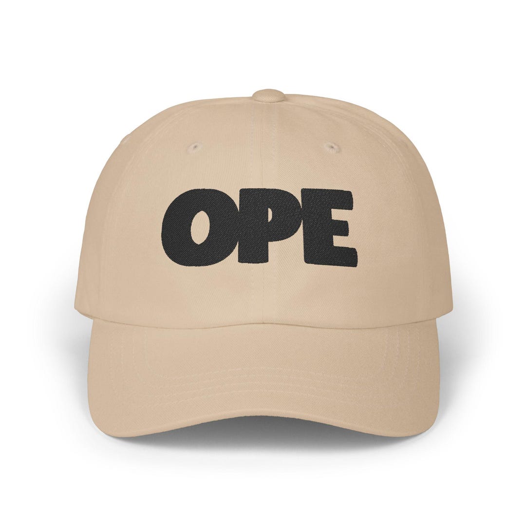 OPE Classic Dad Cap - Casual Summer Hat, Gift for Dad, Funny Cap ...